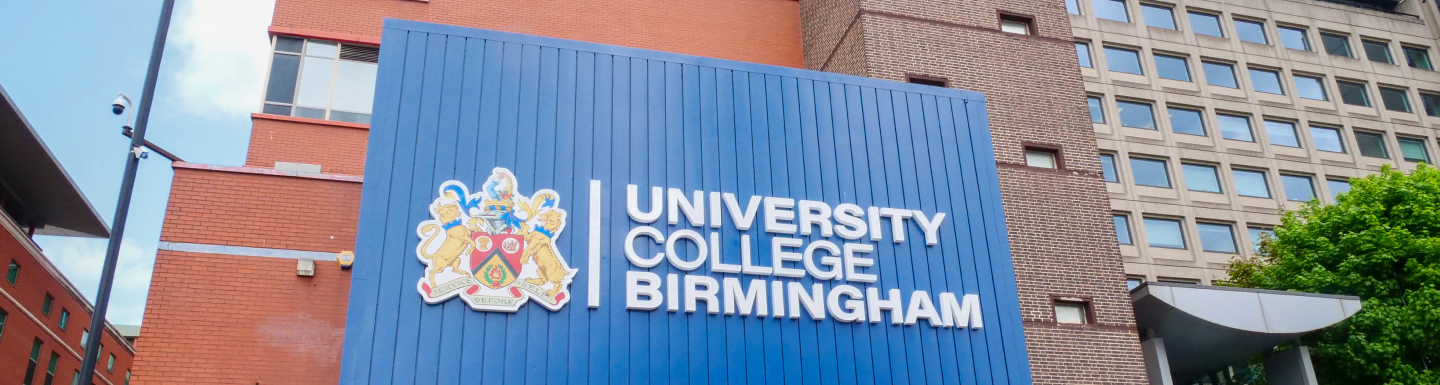 University College Birmingham Logo University College Birmingham